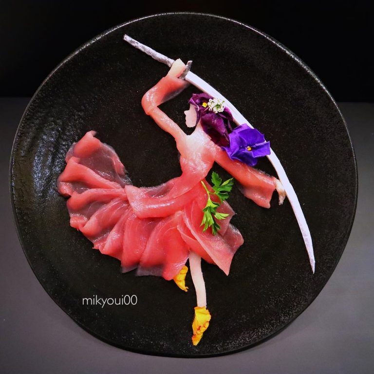 Amateur Culinary Artist Creates The Most Amazing Sashimi Plating ...