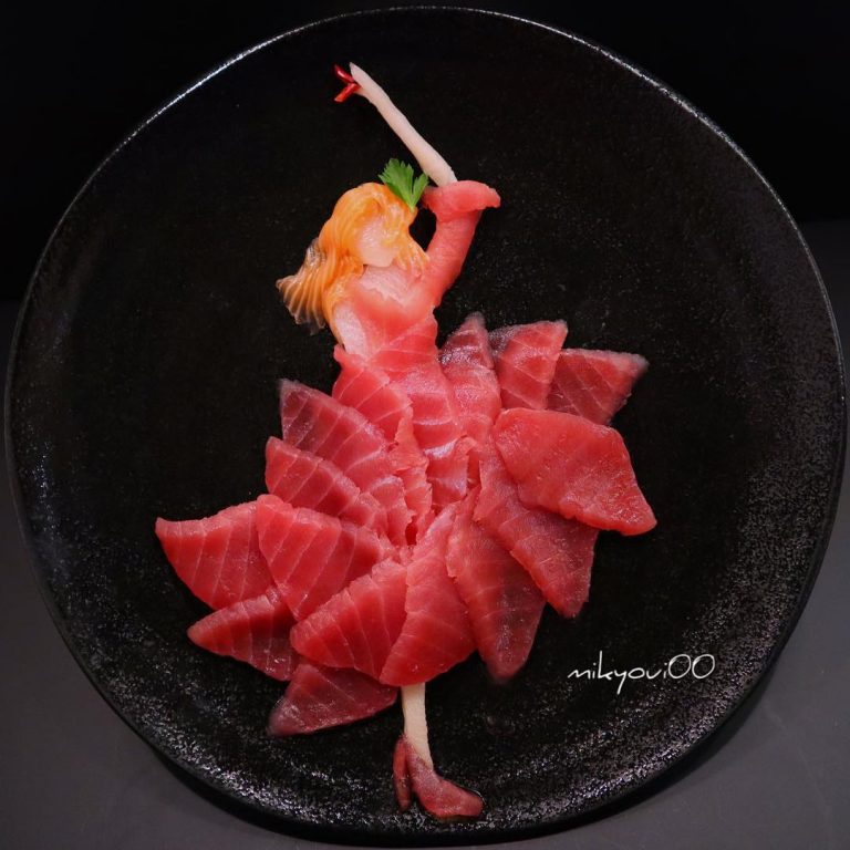 Amateur Culinary Artist Creates The Most Amazing Sashimi Plating ...