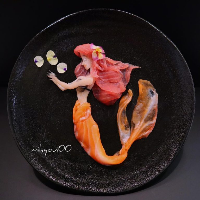 Amateur Culinary Artist Creates The Most Amazing Sashimi Plating ...