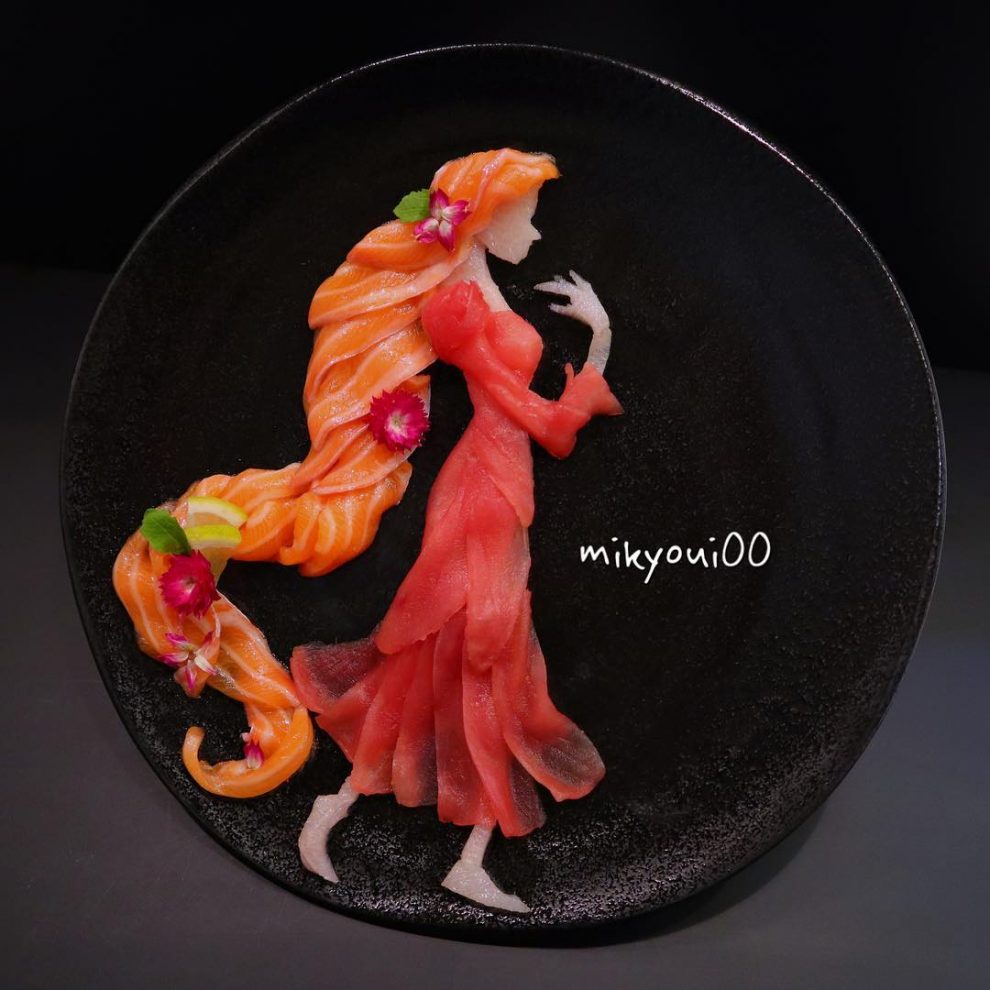 Amateur Culinary Artist Creates The Most Amazing Sashimi Plating ...