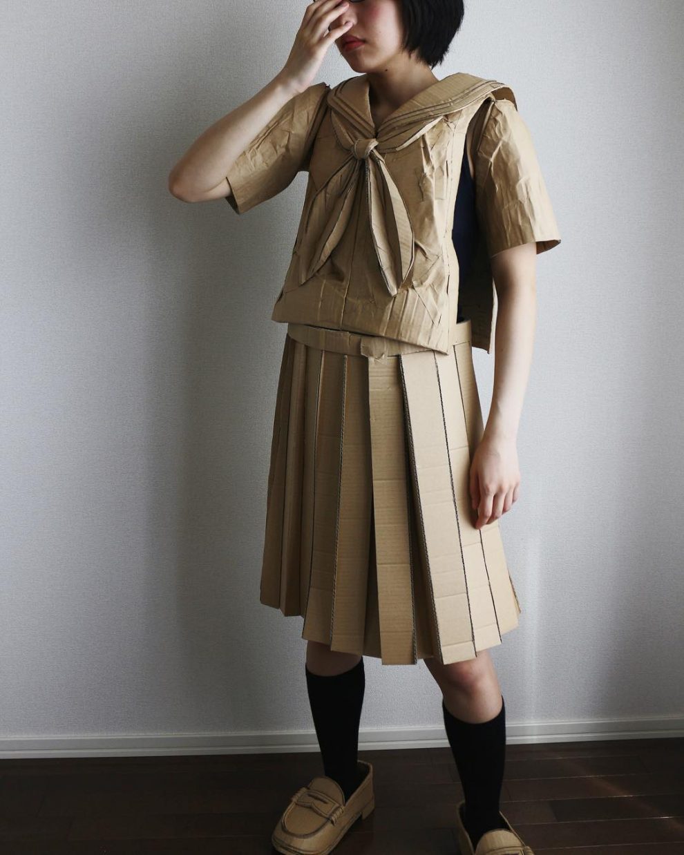 Amazing Japanese Cardboard Artist Transforms Old Boxes Into Tanks ...