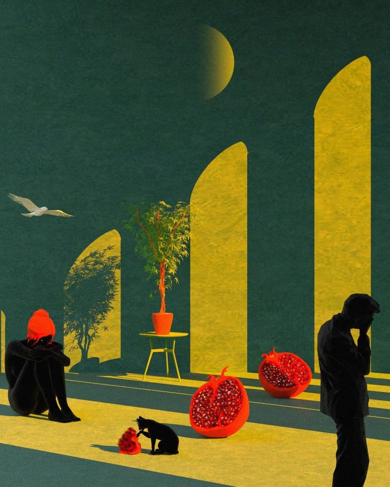 Artist Tishk Barzanji Explores Human Tragedy In Psychedelic ...