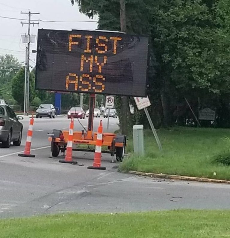 Creative Roadside Sign Hacks » Design You Trust — Design Daily Since 2007
