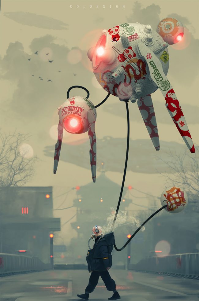 “Watcher On The Lane”: Absolutely Breathtaking Digital Sci-Fi ...