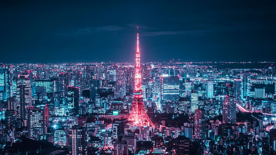 Photograher Captures Photos From The Highest Places In Tokyo Show The ...