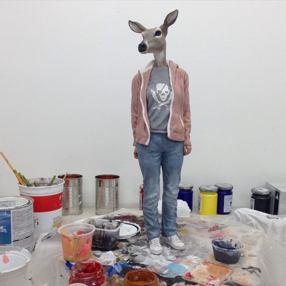 Sculptor Alessandro Gallo Gives Animal Heads To People And The Result ...