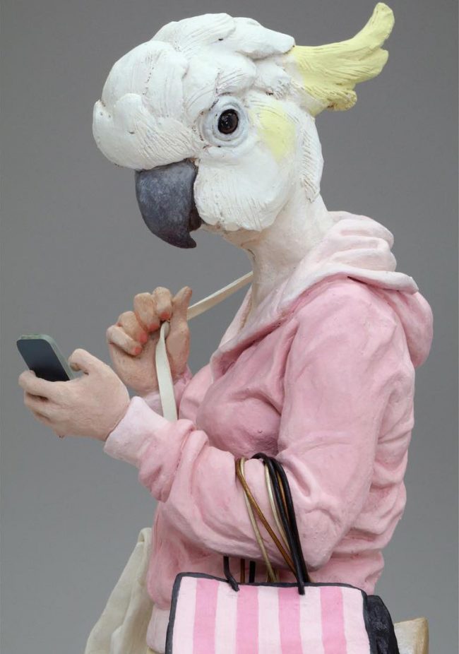 Sculptor Alessandro Gallo Gives Animal Heads To People And The Result ...