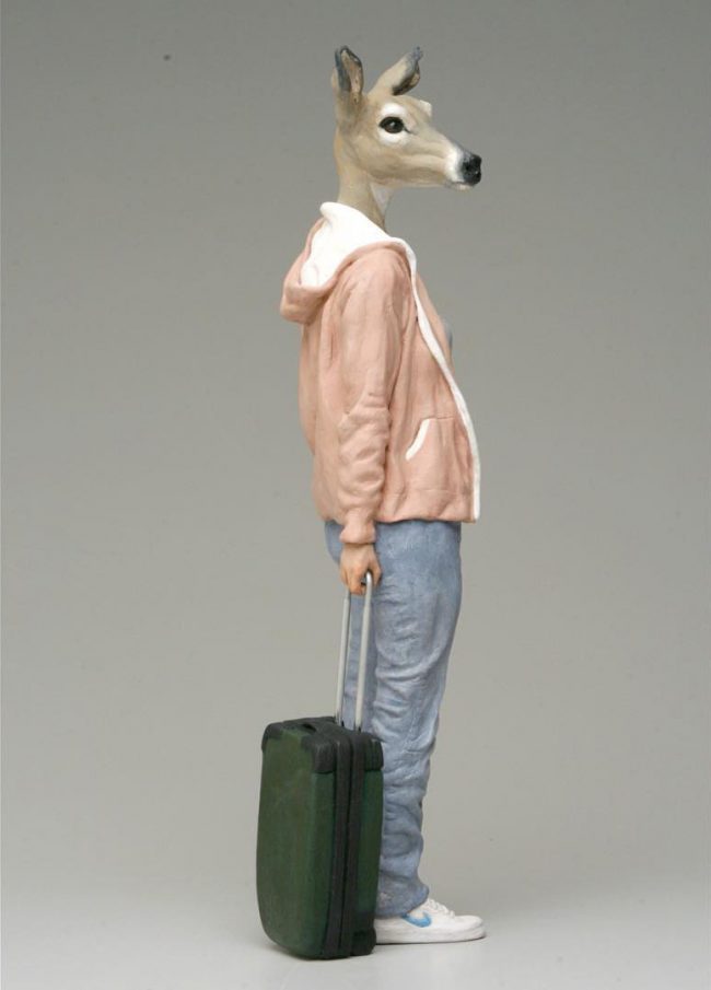 Sculptor Alessandro Gallo Gives Animal Heads To People And The Result ...