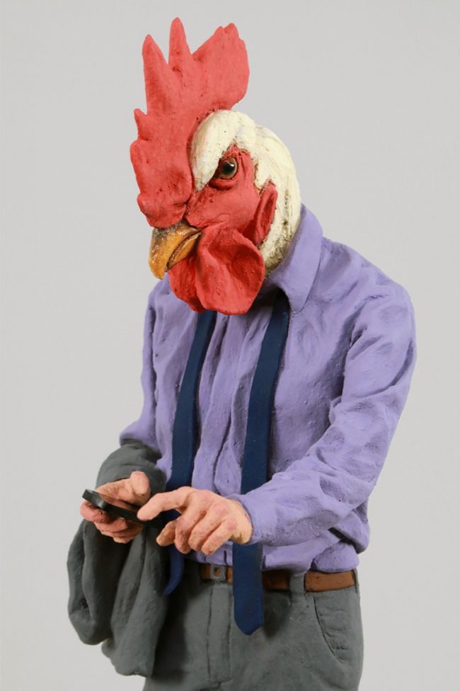 Sculptor Alessandro Gallo Gives Animal Heads To People And The Result ...