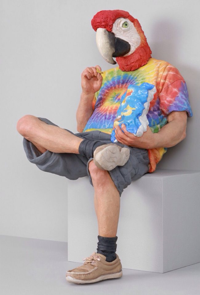 Sculptor Alessandro Gallo Gives Animal Heads To People And The Result ...