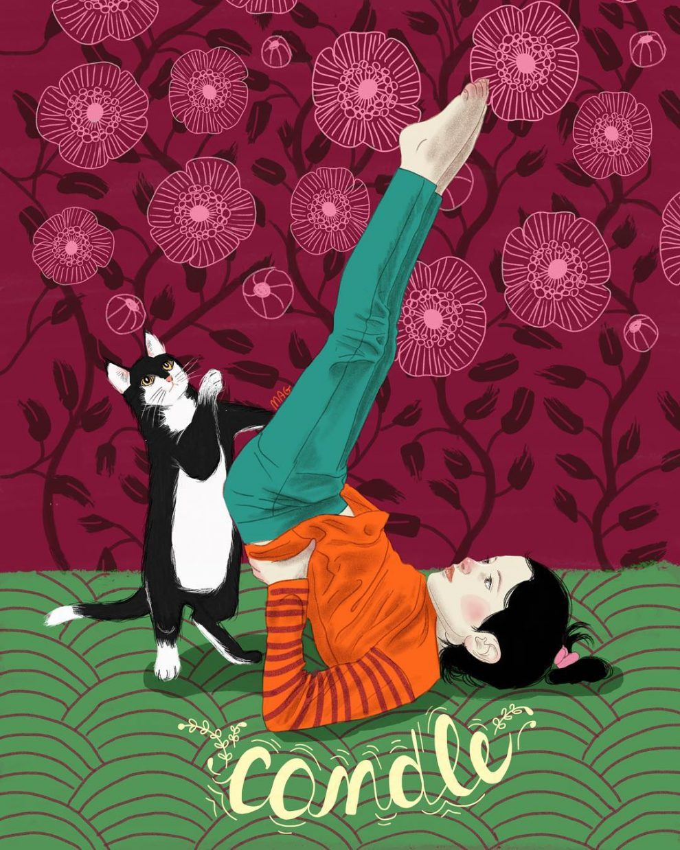 Italian Illustrator Shows How Loving And Friendly Cats Can Be » Design ...