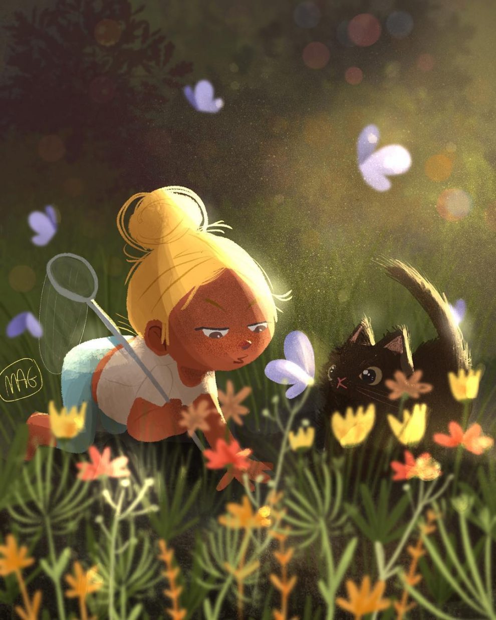 Italian Illustrator Shows How Loving And Friendly Cats Can Be » Design ...