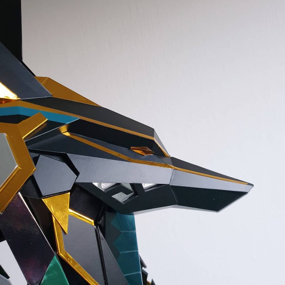 This Girl Spent 1000 Hours Working On This Incredibly Detailed Anubis ...