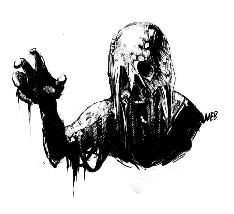 William Burke Creates Weird Illustrations That Will Send A Shiver Down ...