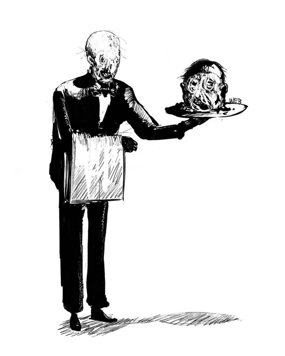 William Burke Creates Weird Illustrations That Will Send A Shiver Down ...