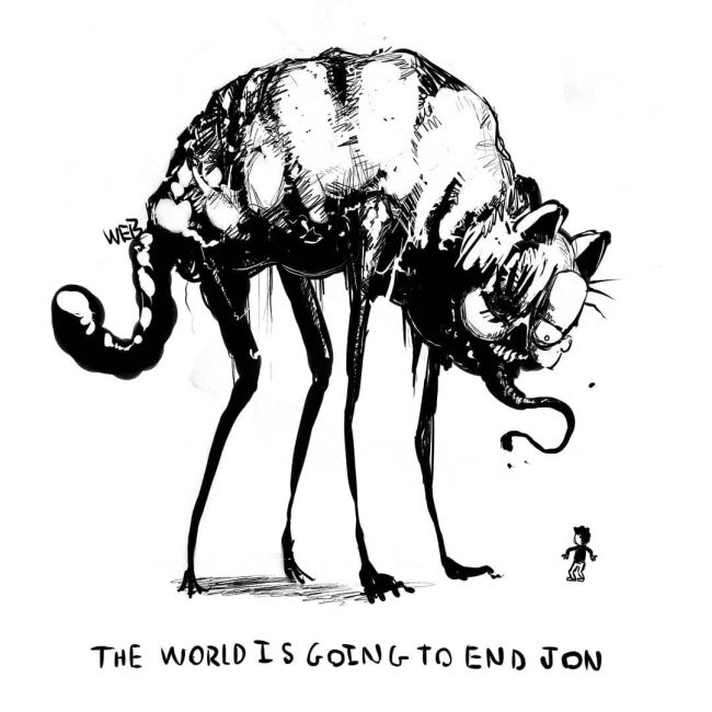 William Burke Creates Weird Illustrations That Will Send A Shiver Down ...