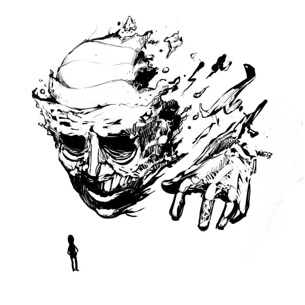 William Burke Creates Weird Illustrations That Will Send A Shiver Down ...