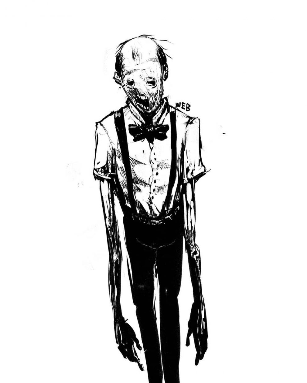 William Burke Creates Weird Illustrations That Will Send A Shiver Down ...