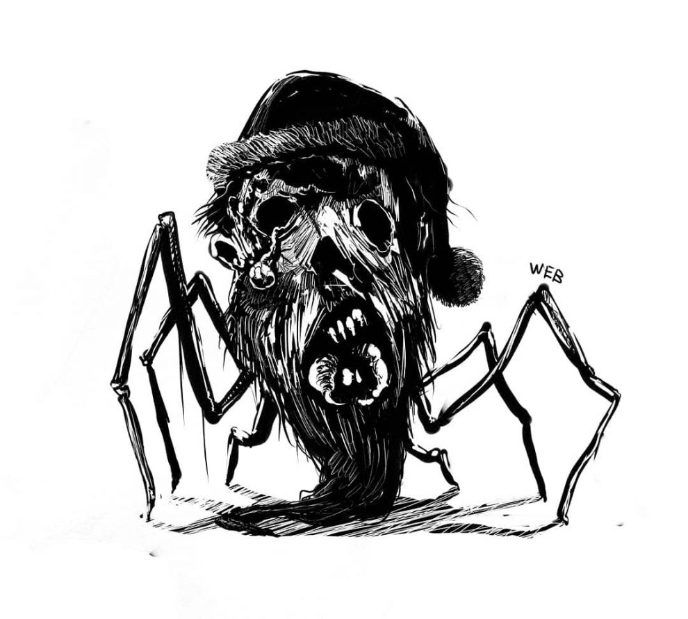 William Burke Creates Weird Illustrations That Will Send A Shiver Down ...