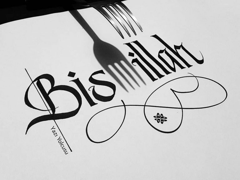 Turkish Artist Uses Forks And Knives As Writing Tools To Create Amazing ...