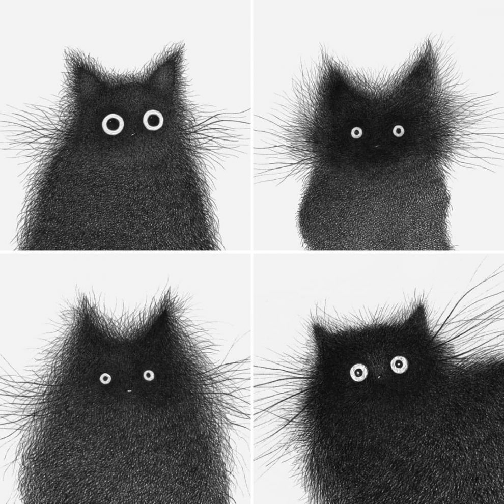 Artist Draws Obscure But Adorable Creatures From Hundreds Of Hatched ...