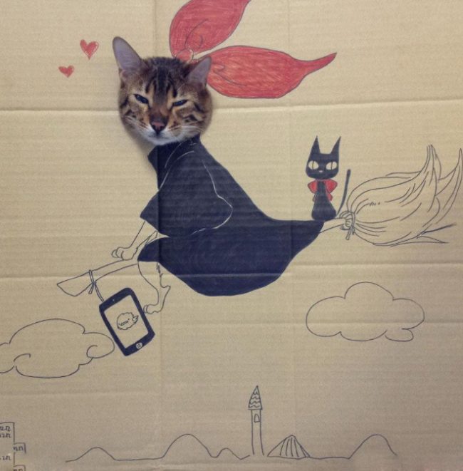 These Pictures Of Cardboard Cat Art Will Make Anyone Laugh » Design You ...