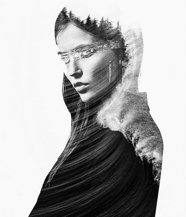 Artist Erkin Demir Creates Superb Surreal Double Exposure Portraits ...