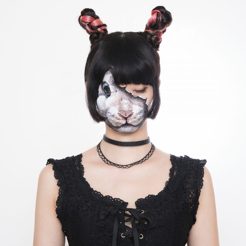 Japanese Body Paint Artist Hikaru Cho Shows Off Surreal Animal-Human ...