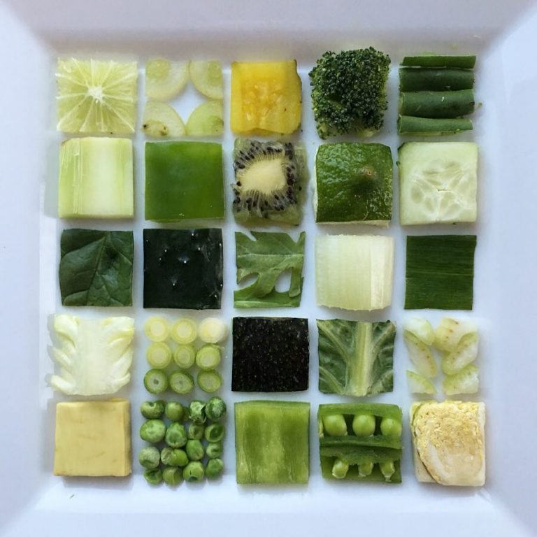 This Artist Arranges Fruits And Vegetables Into Colorful Patterns ...