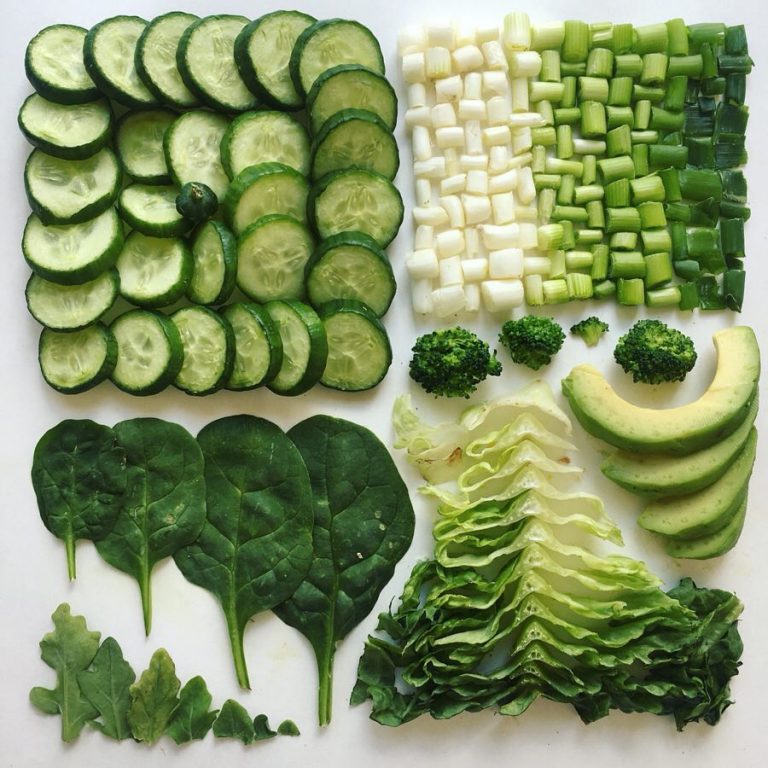 This Artist Arranges Fruits And Vegetables Into Colorful Patterns ...