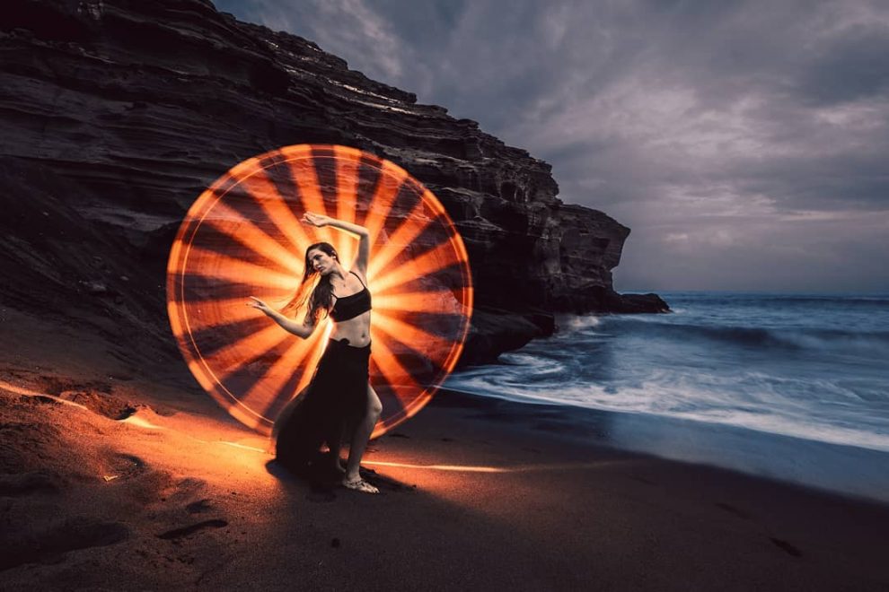 Zach Alan’s Light Painting Photographs Are Fire – Literally! » Design ...