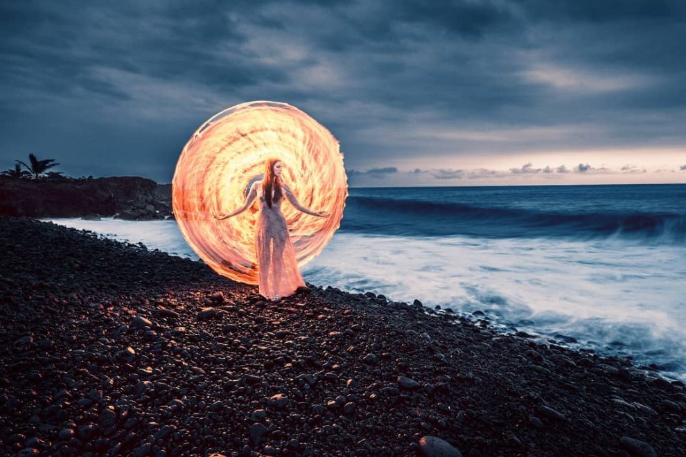 Zach Alan’s Light Painting Photographs Are Fire – Literally! » Design ...