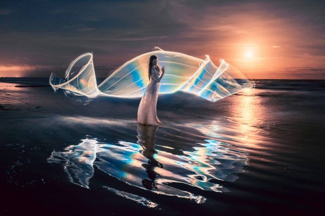 Zach Alan’s Light Painting Photographs Are Fire – Literally! » Design ...