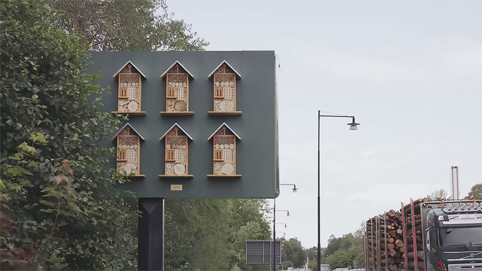 McDonald’s Turns Billboards Into Bee Hotels » Design You Trust — Design ...
