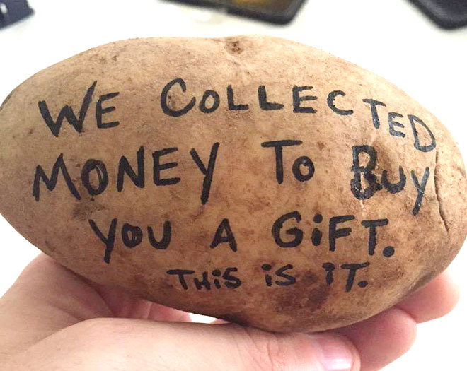 This Mailing Service Lets You Send A Message On A Potato » Design You ...