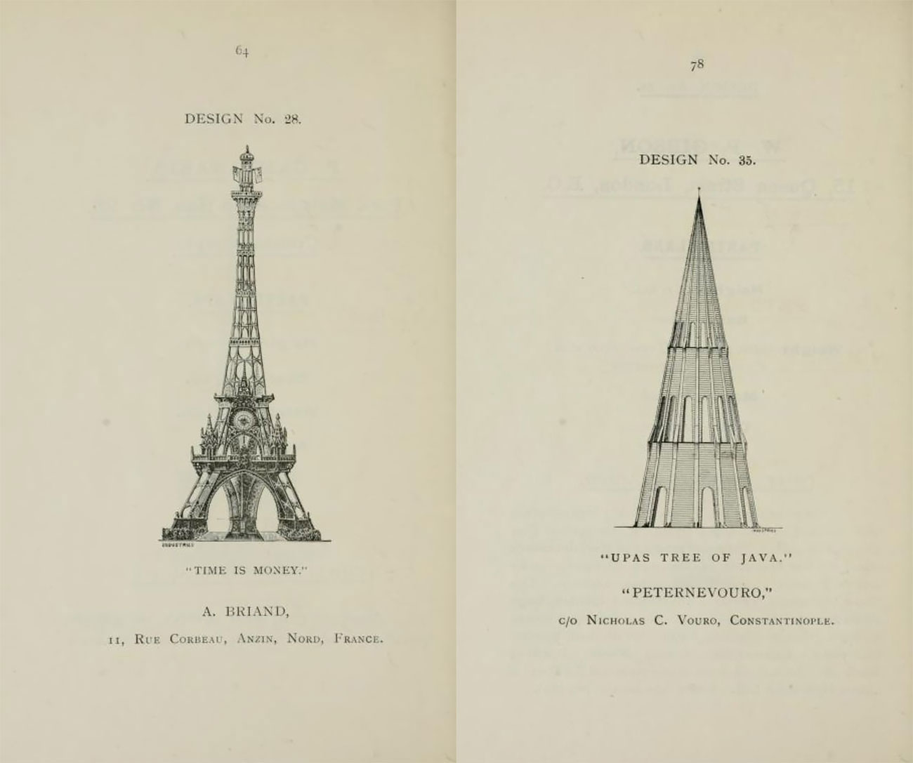 Gallery Of 68 Competitive Designs For The Great Tower For London, 1890 ...
