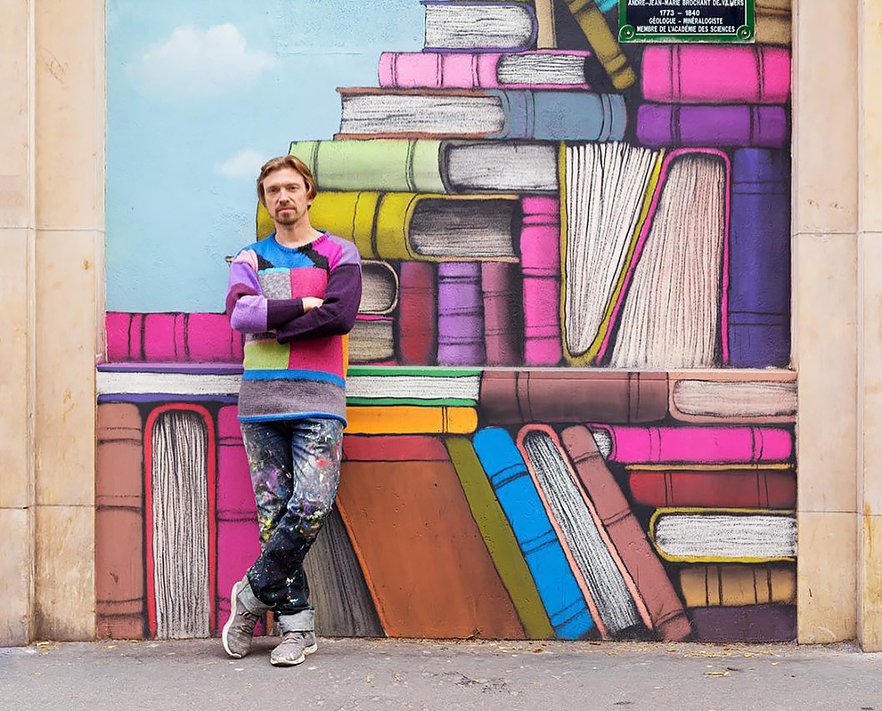 Invisible Jumpers: A Photo Book Of Knitted Sweaters Seamlessly Matching ...