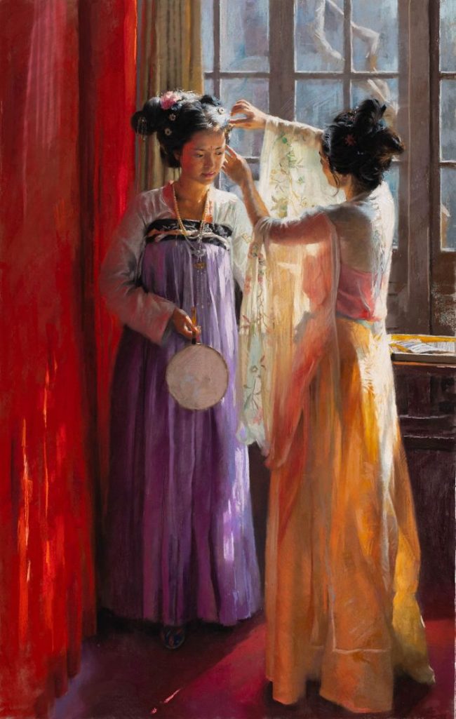 Spanish Artist Converts Intimate Moments Of Gorgeous Women Into Pastel ...