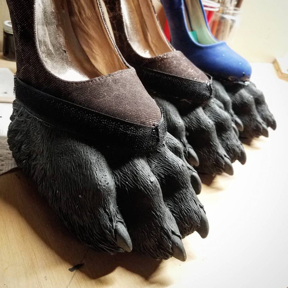 Cosplay Artist Creates Shoes And Boots In The Shape Of Animal Hooves ...