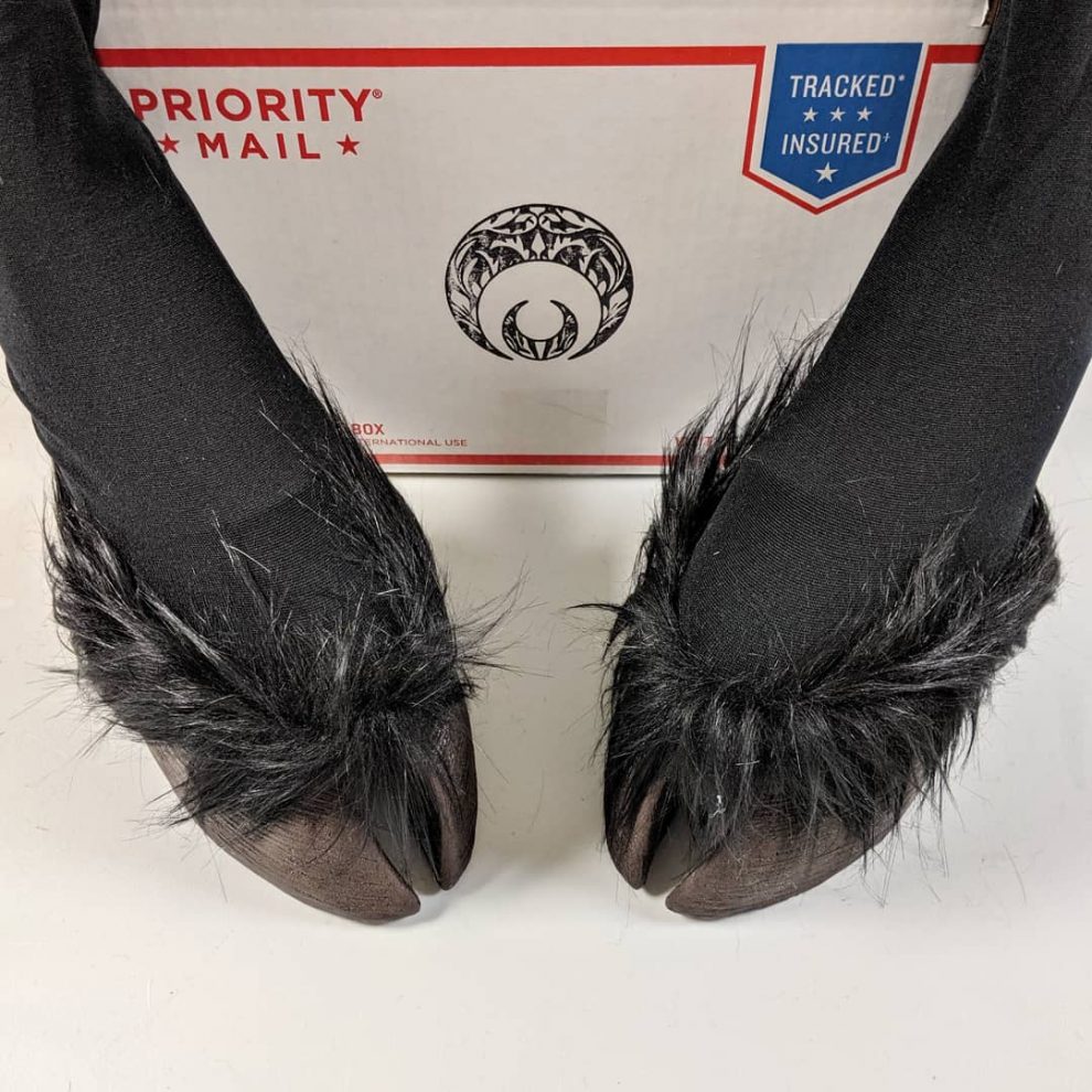 Cosplay Artist Creates Shoes And Boots In The Shape Of Animal Hooves ...