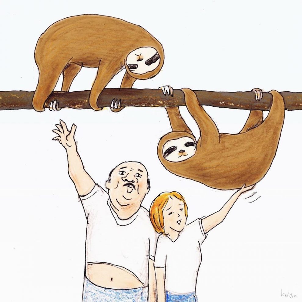 Funny Illustrations About Sloths And Their Daily Life Struggles By ...