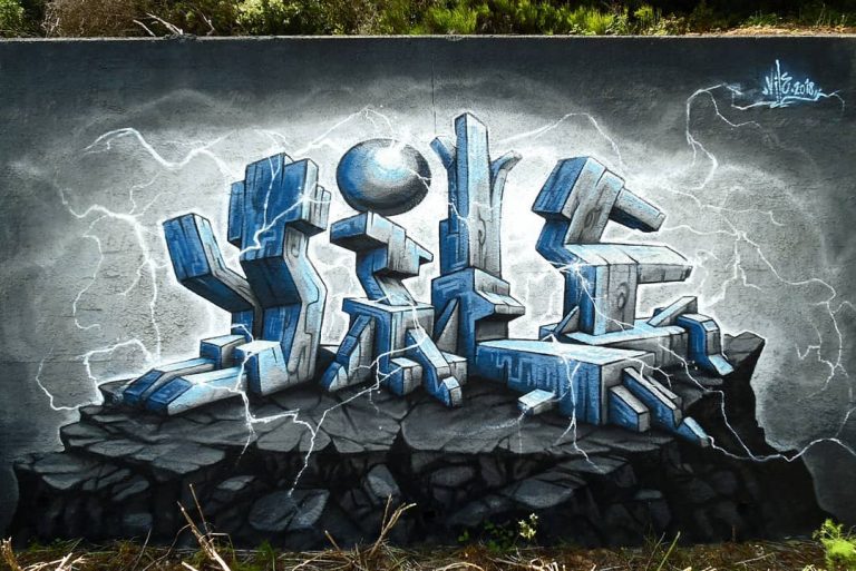 This Graffiti Artist Makes Walls Appear Transparent Using Nothing But ...