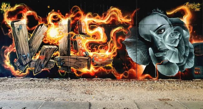 This Graffiti Artist Makes Walls Appear Transparent Using Nothing But ...