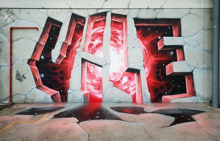 This Graffiti Artist Makes Walls Appear Transparent Using Nothing But ...
