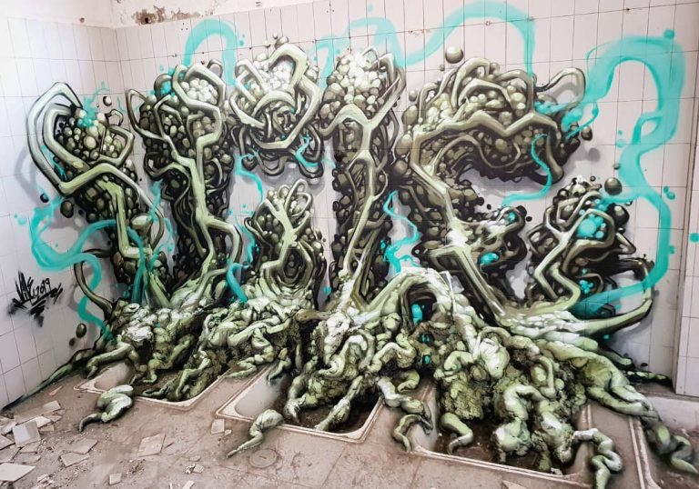 This Graffiti Artist Makes Walls Appear Transparent Using Nothing But ...