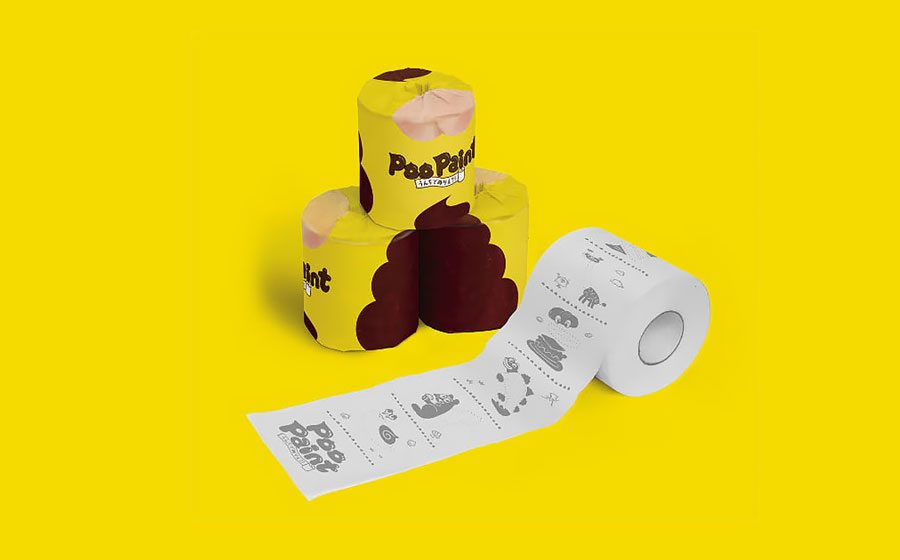 Become A Poop Art Picasso Japan’s PooPaint Toilet Paper » Design You ...