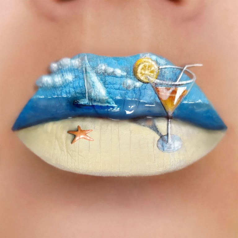 Ukrainian Makeup Artist Is Blowing Minds With Her Stunning Lip Art ...