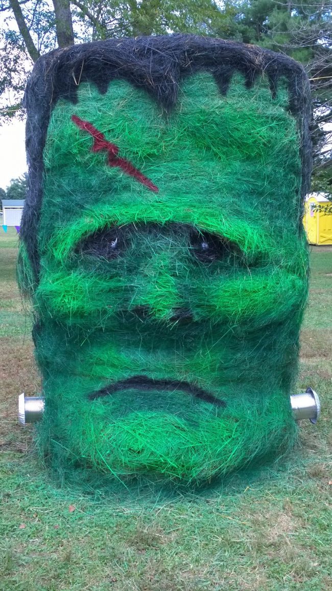 Artist Sculpted Giant Hay Bales Characters To Celebrate Fall And ...