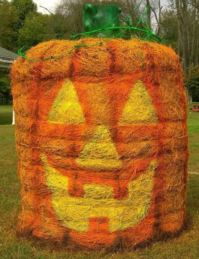 Artist Sculpted Giant Hay Bales Characters To Celebrate Fall And ...