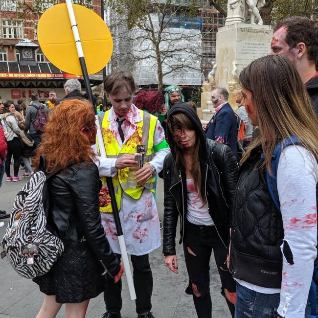 Be Afraid, Be Very Afraid! Hundreds Descend On Central London For World ...
